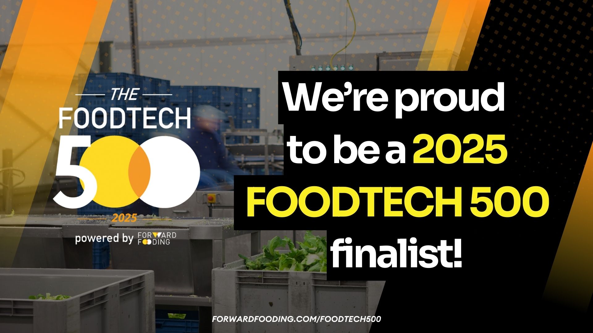 Deep Detection named within the 2025 FoodTech 500. - Deep Detection